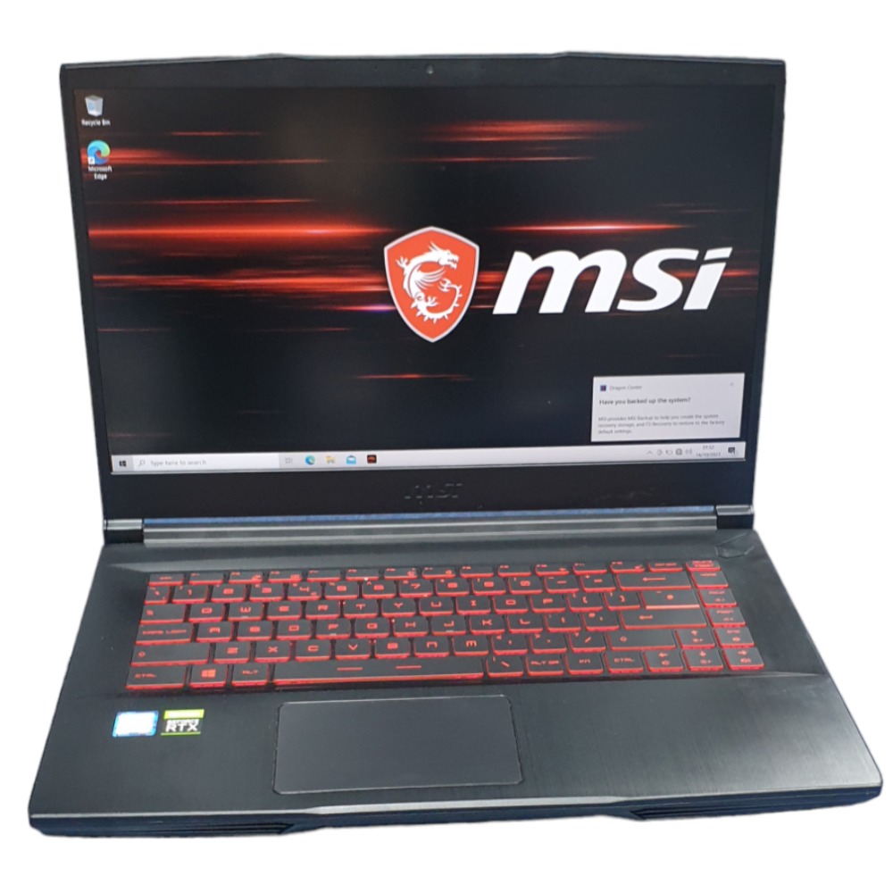 Used MSI MS-16W1 15.6" Gaming Laptop - 256GB HDD, 8GB RAM, I7 *Mains ...
