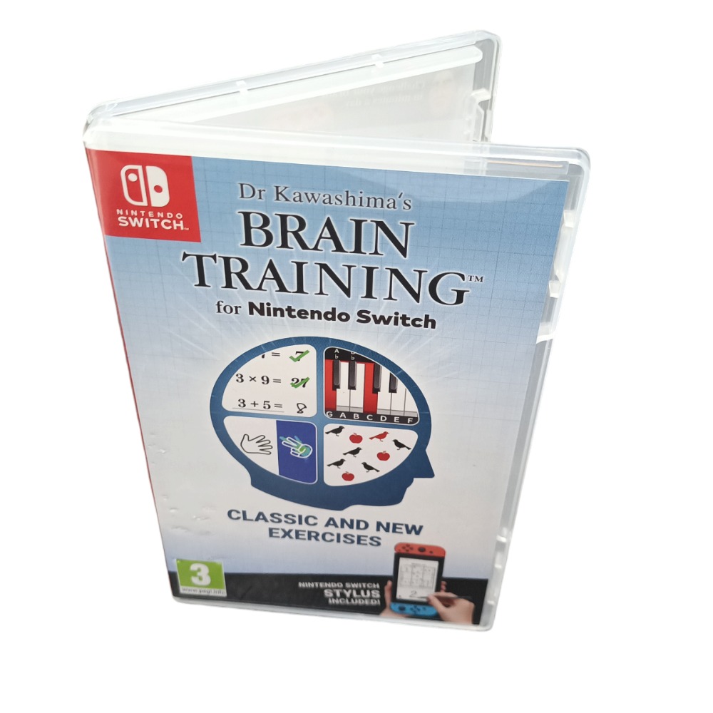Pre-owned Nintendo Switch Game Dr Kawashimas Brain Training Switch Game ...