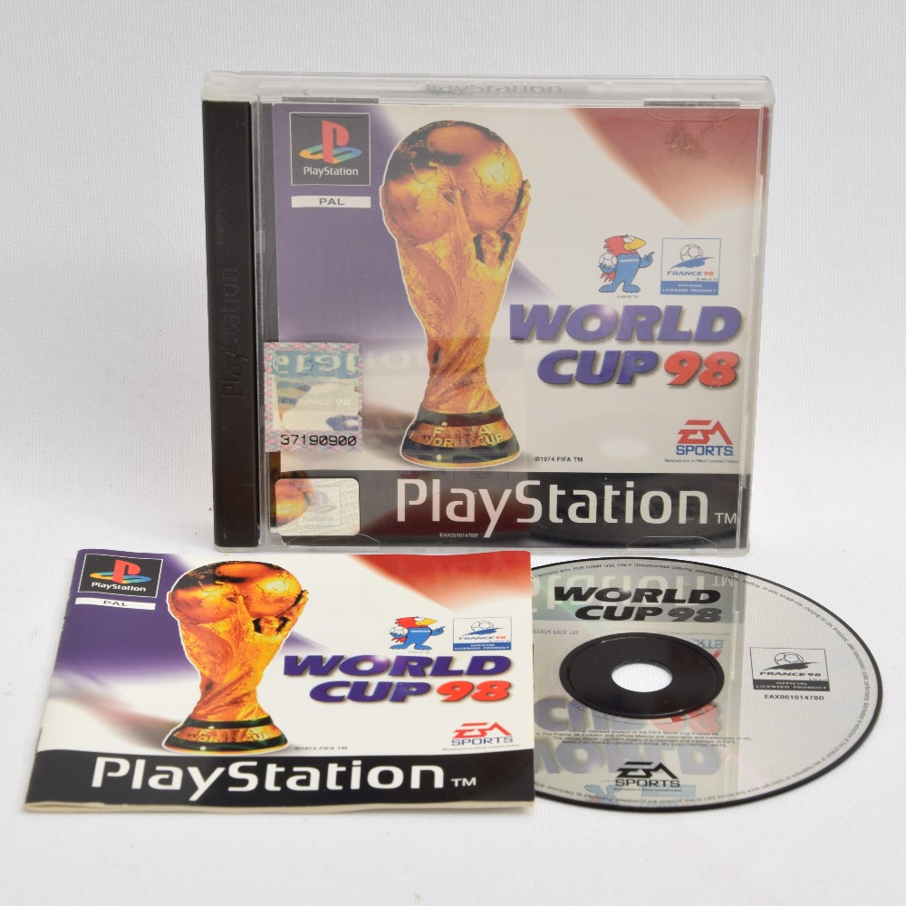 Pre-owned Sony Playstation PS1 Game: World Cup 98 with Manual (G ...