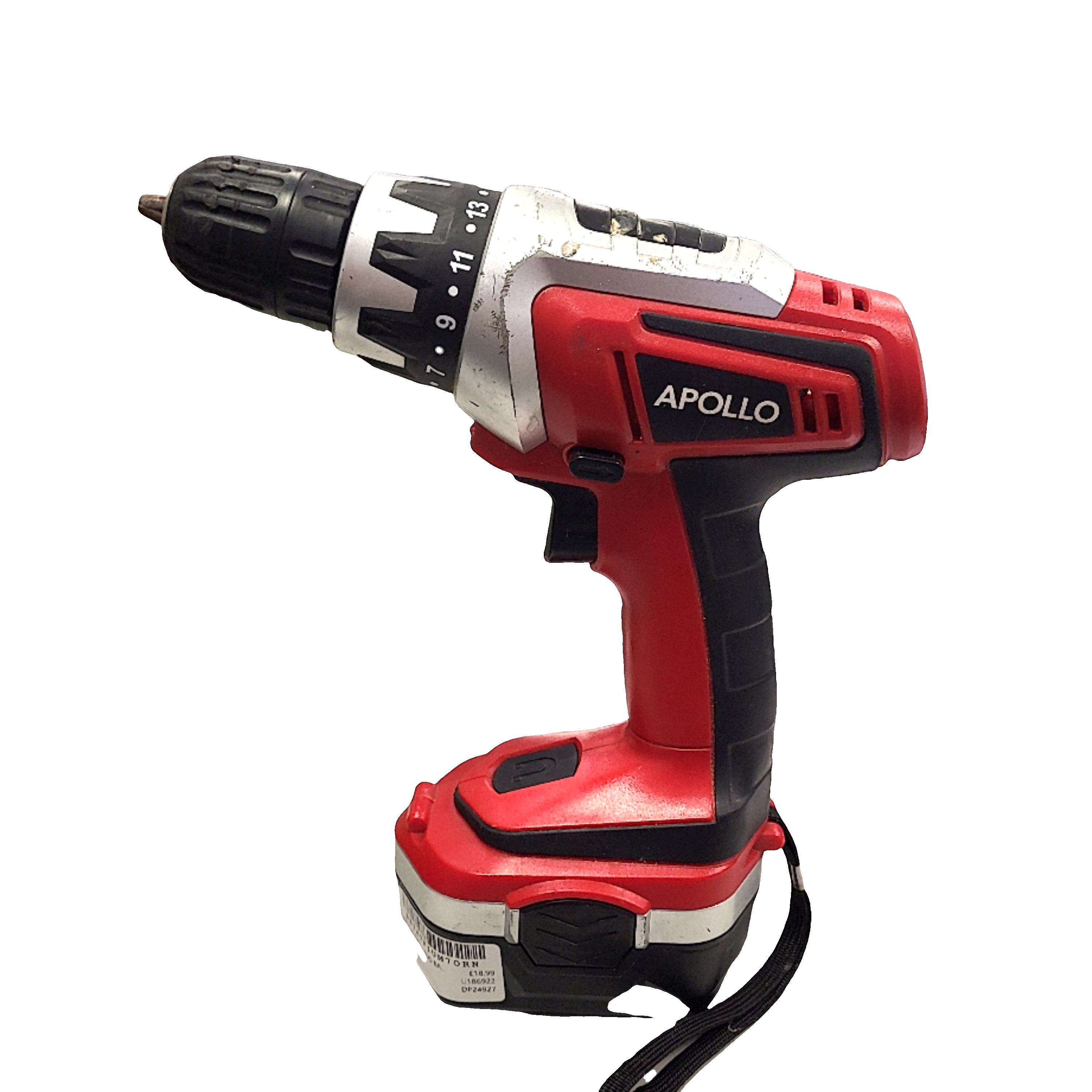 Pre-owned Apollo : 18V Pro Cordless Drill Driver with Battery - Own4Less