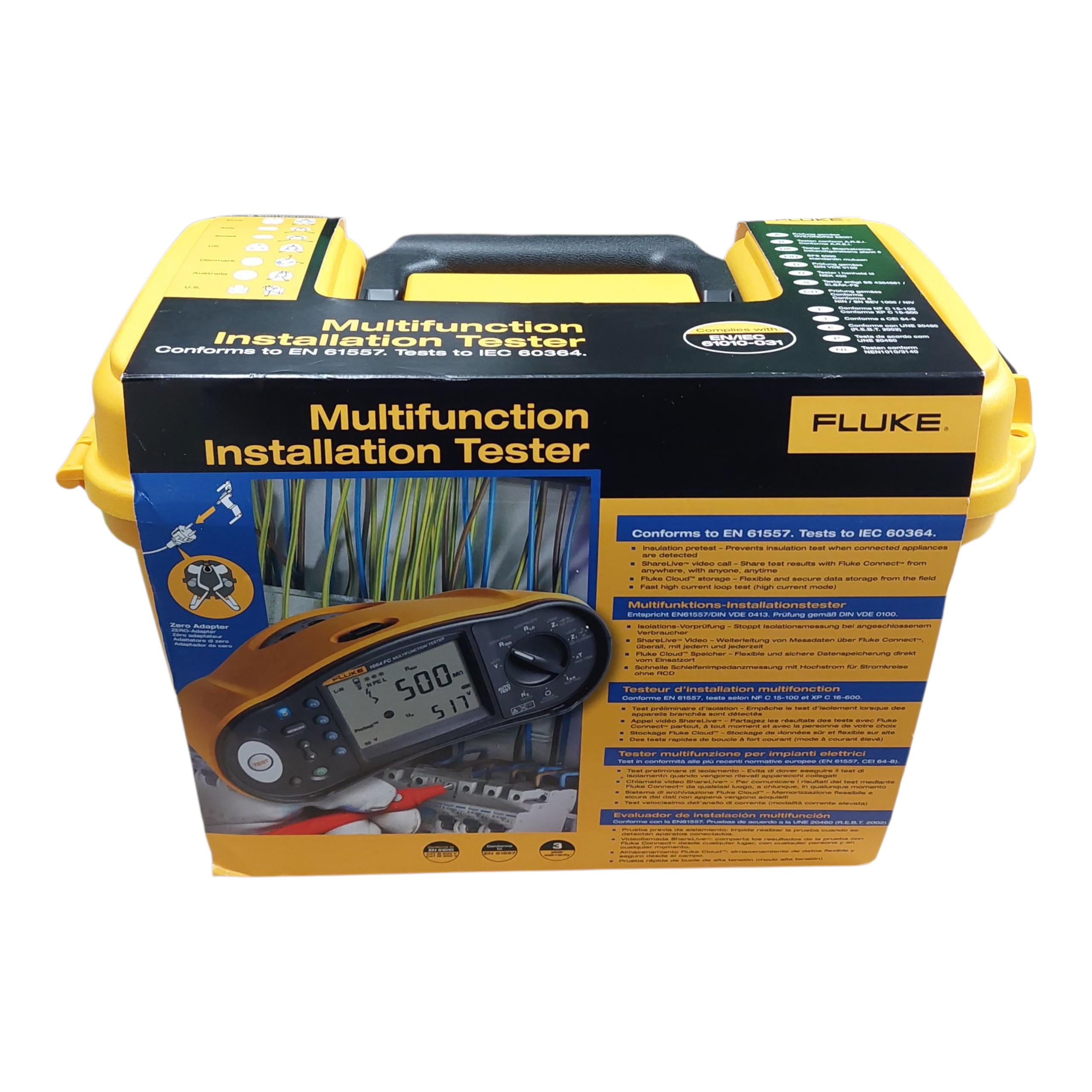 Like New New Fluke 1662 Multifunction Installation Tester MFT ...