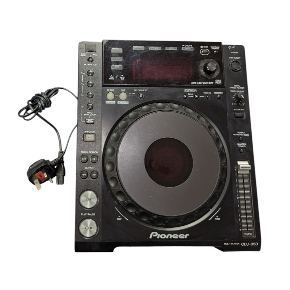Pre-owned Pioneer CDJ-850-K CD Player Turntable - Own4Less