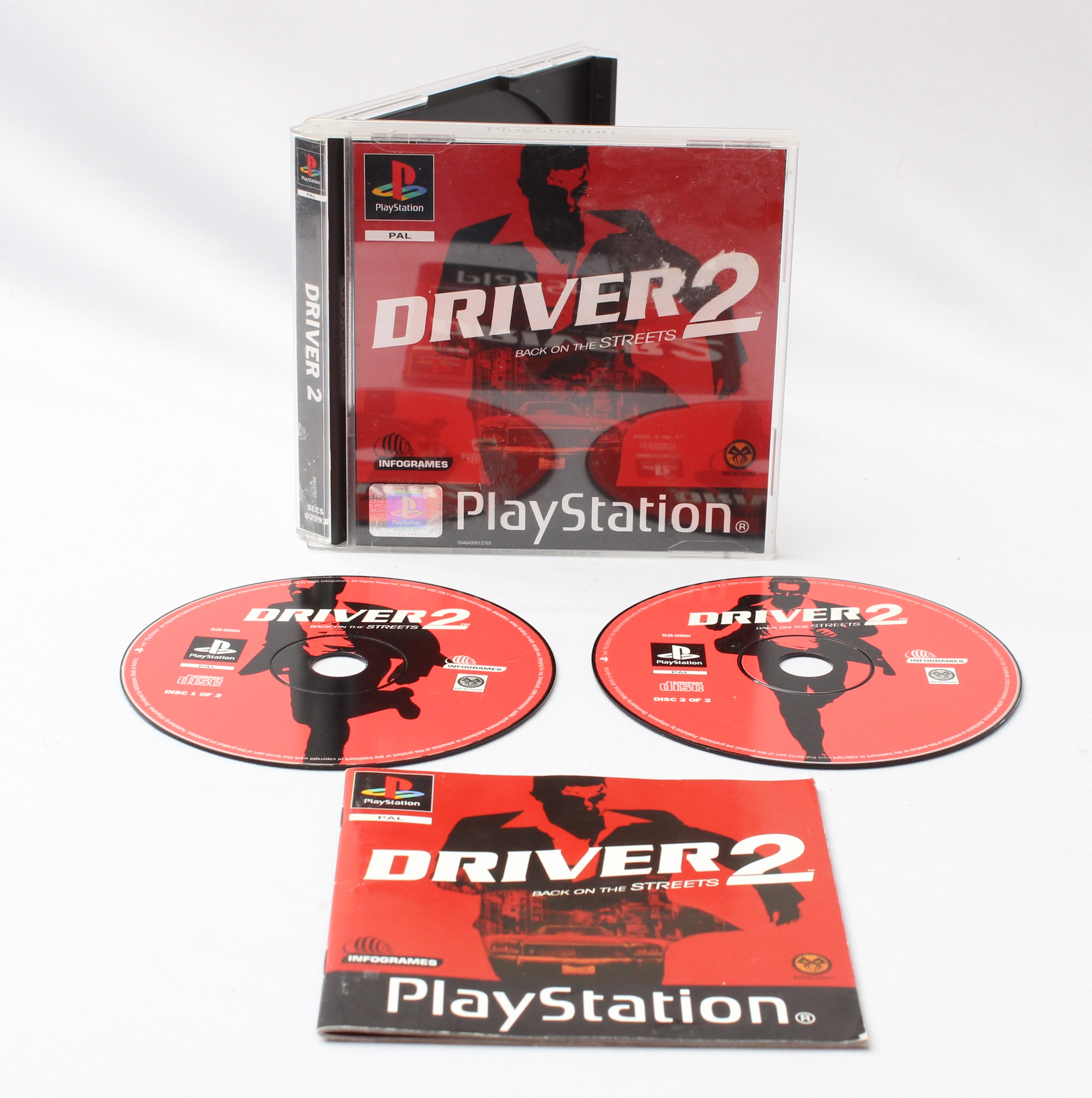 Pre-owned Driver 2 PlayStation Video Game Black Label - Complete With ...