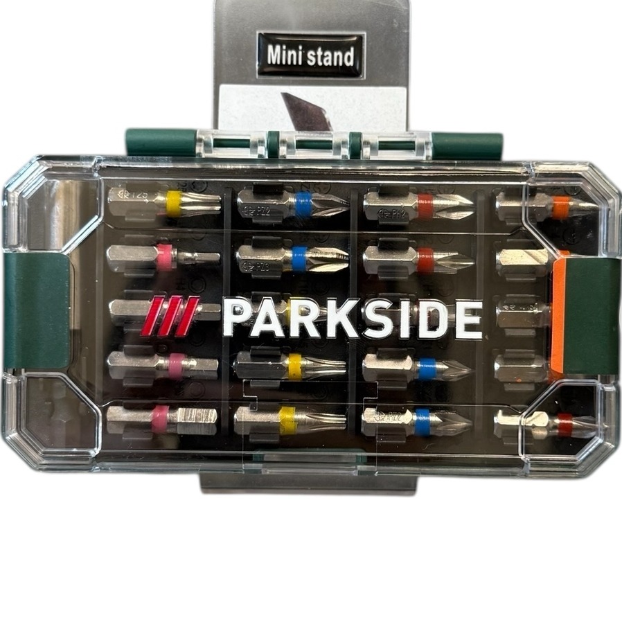 New New: Parkside Colour-Coded Bit Set - 6x Bits - Own4Less