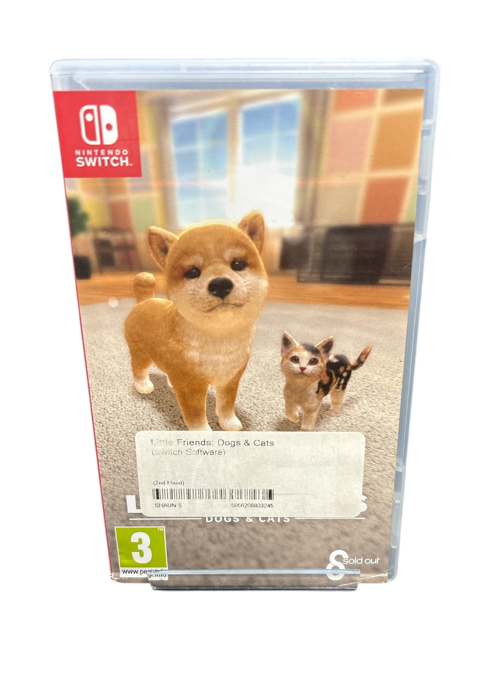 Pre-owned Nintendo Switch Little Friends Dogs and Cats - Own4Less