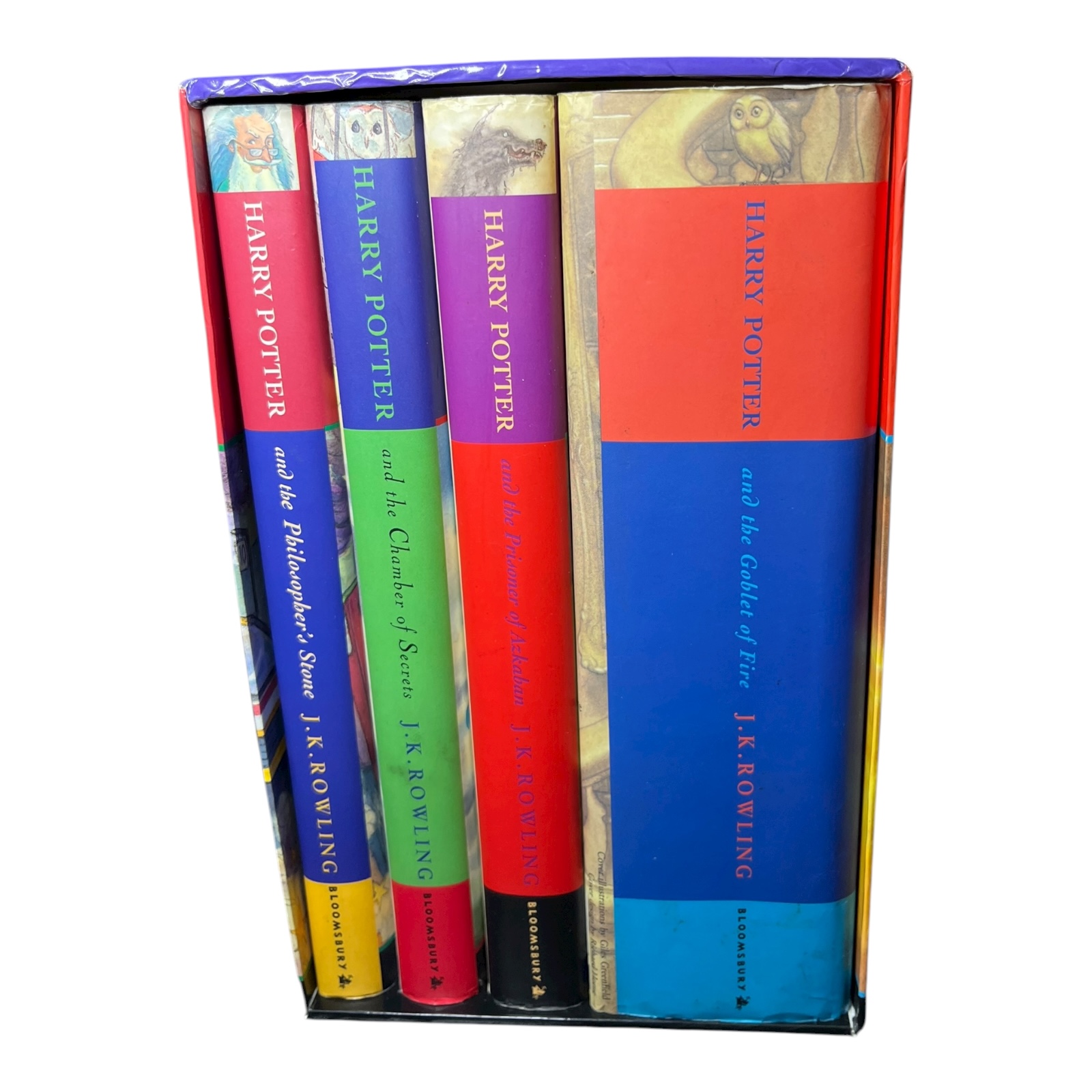 Pre-owned Harry Potter Hardback Book Boxed Set 1–4 – Bloomsbury “It’s ...