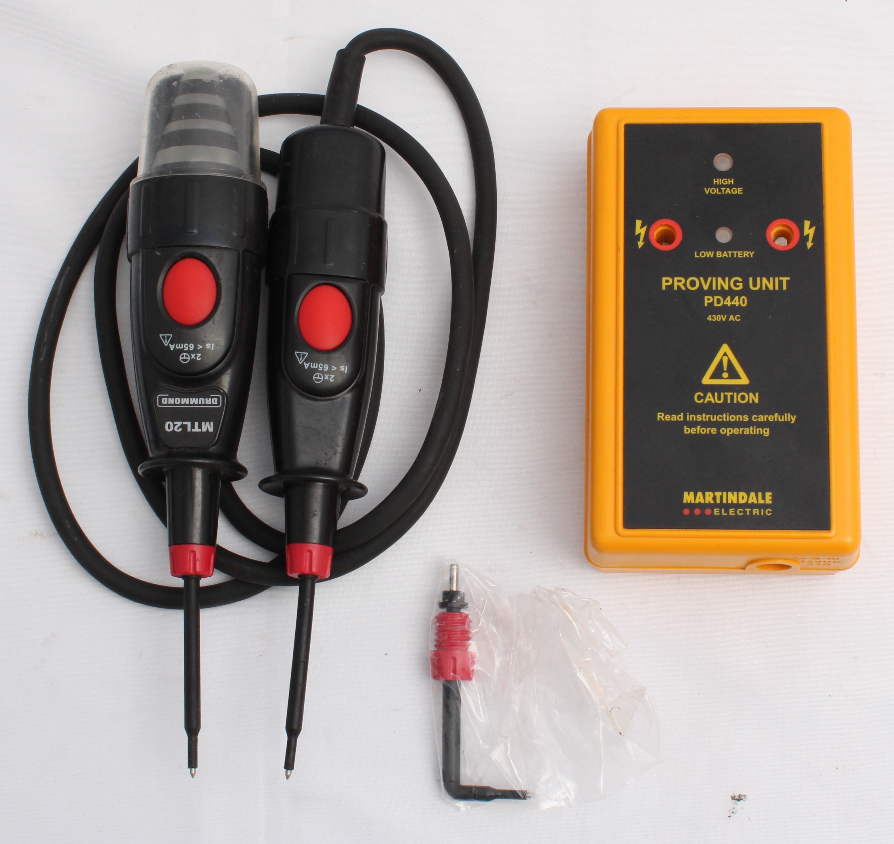 Pre-owned Martindale PD440 Proving Unit Kit & Case (U) - Own4Less