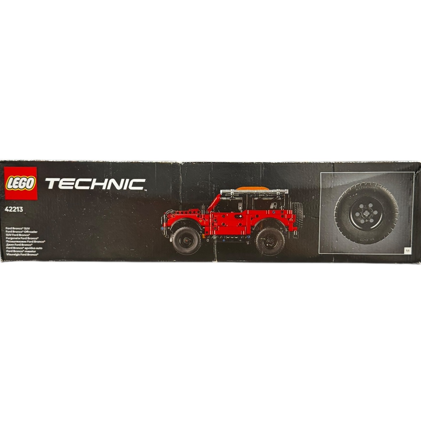 New New: Lego Technic Ford Bronco SUV - Set Number: 42213 (943 Pieces ...