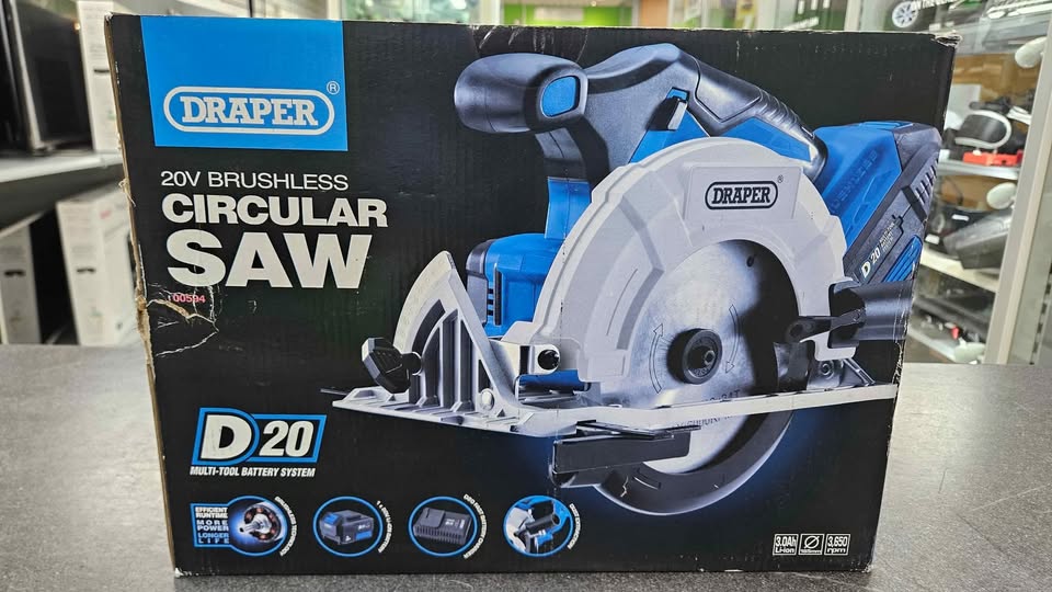 New draper 20v brushless circular saw NEW - Own4Less