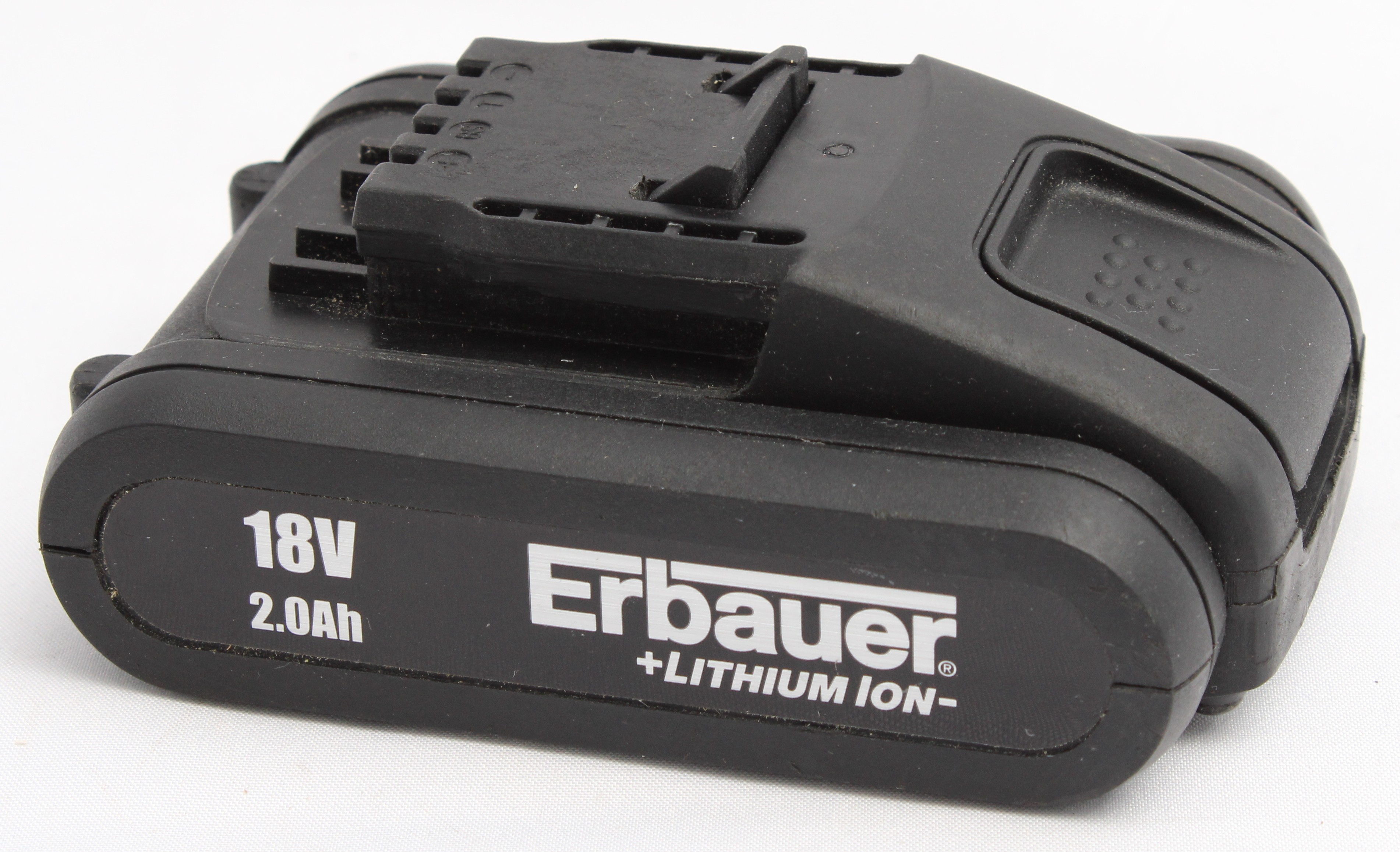Pre-owned Erbauer 18V ERI606BAT 2.0Ah Lithium Ion Battery (U) - Own4Less