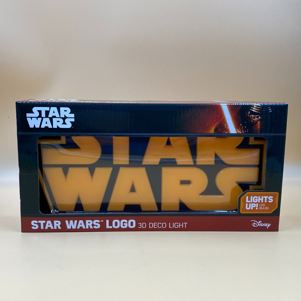 New STAR WARS LOGO 3D DECO LIGHT - Own4Less