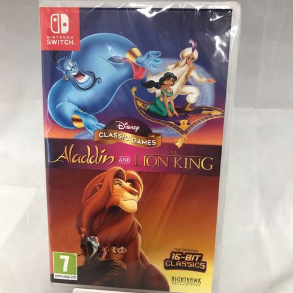 Pre-owned Brand new Disney Aladdin Nintendo switch game - Own4Less