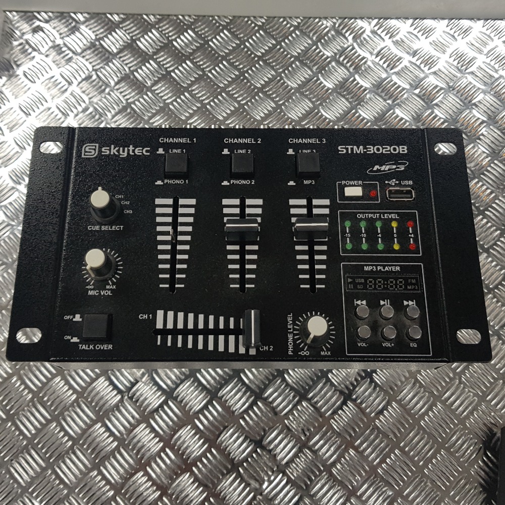 Pre-owned Skytec STM-3020B 6 Channel Mixer - Own4Less