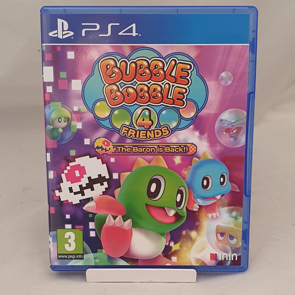 PS4 Game Bubble Bobble 4 Friends The Baron is Back - Own4Less
