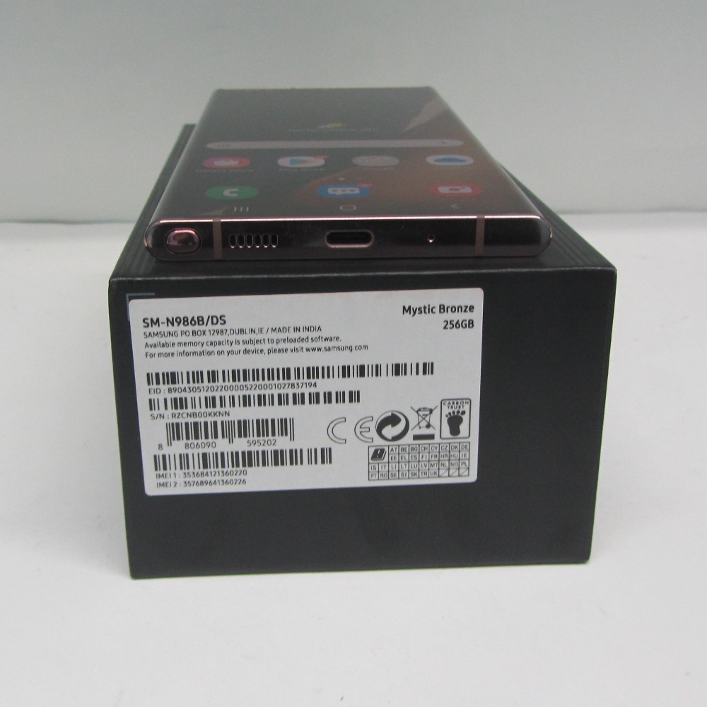 Pre-owned Samsung SM-N986/DS Note 20 Ultra 5G 256GB Mystic Bronze ...