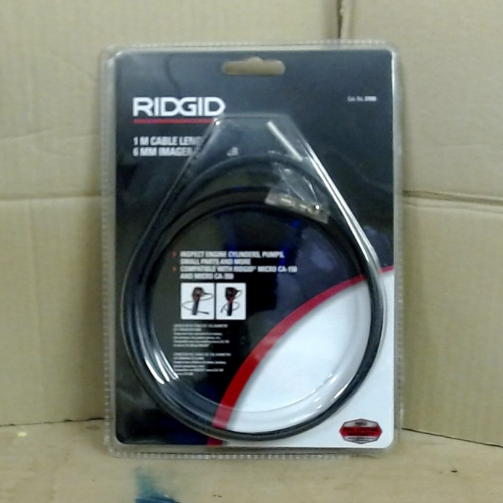 New RIDGID 37098 6-mm Imager Head Accessory with 1-meter Cable, Camera ...