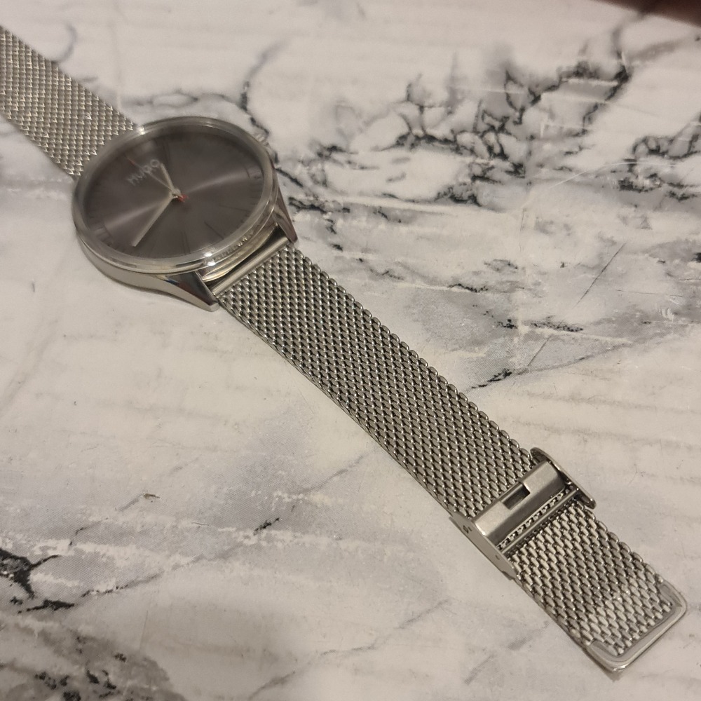 Pre-owned Hugo Boss Mens Smash Watch 1530135 HU.395.1.14.3397 - Grey ...