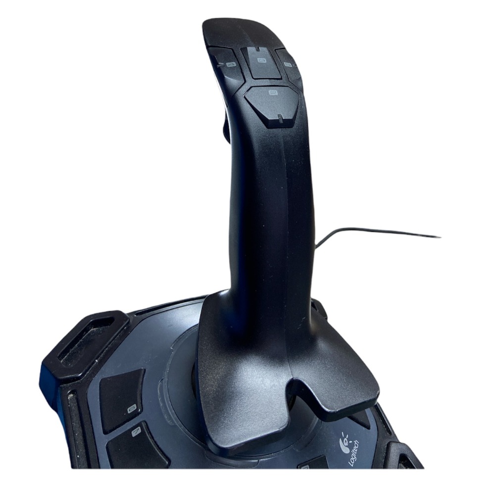 Pre-owned Logitech Attack 3 Flight Stick USB PC Controller Joystick ...
