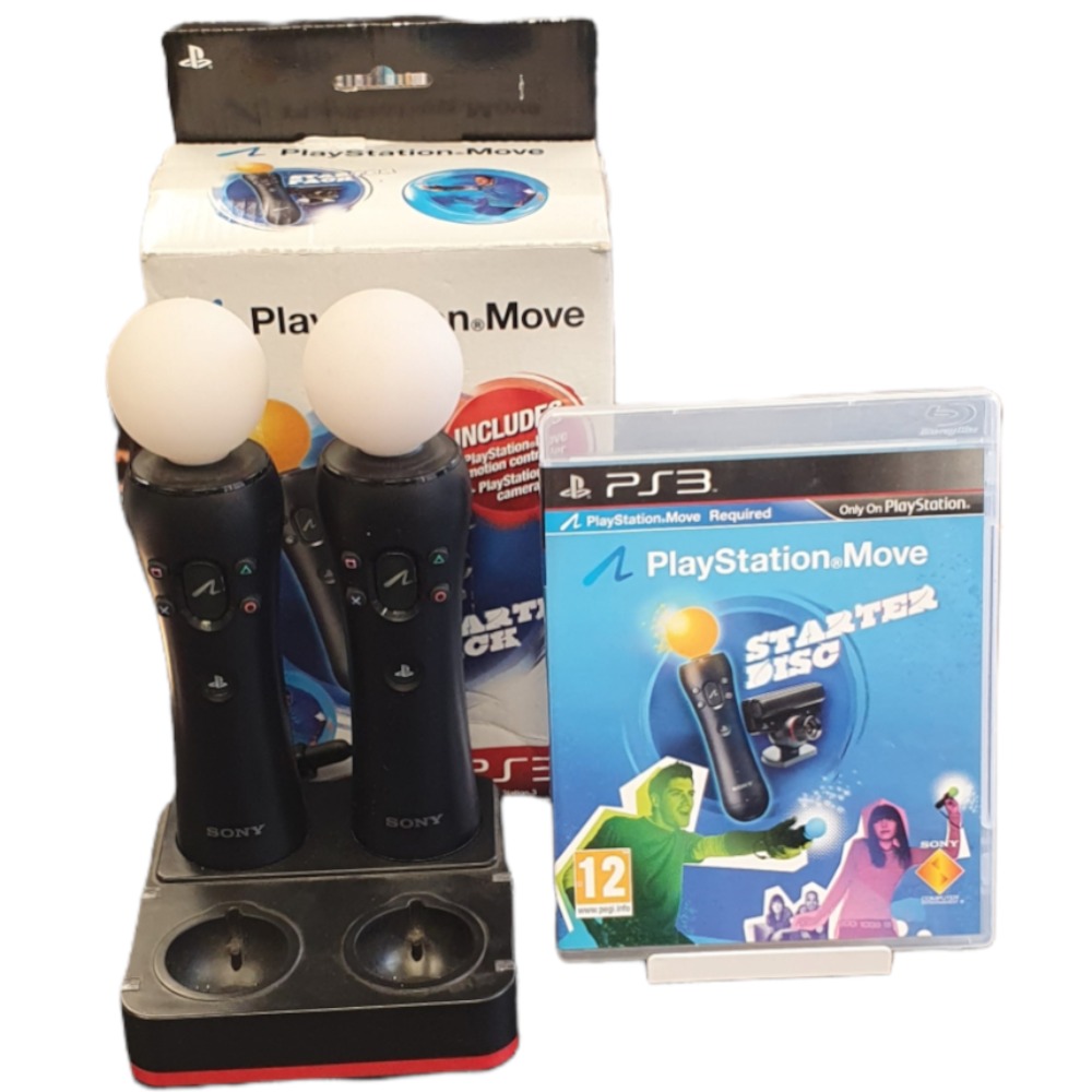 Pre-owned PlayStation Motion Move Controller Pair - Own4Less