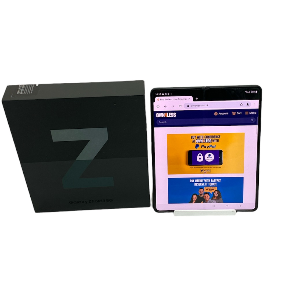 Pre-owned Samsung Galaxy Z Fold 3 5G 256GB - Unlocked *SALE* - Own4Less