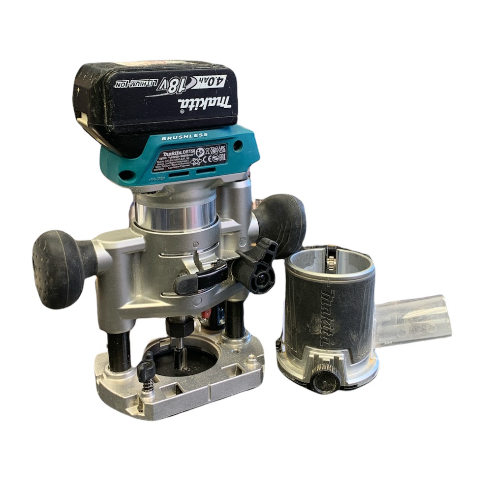 Pre-owned Makita DRT50ZJ 18V Brushless Router Trimmer - Own4Less