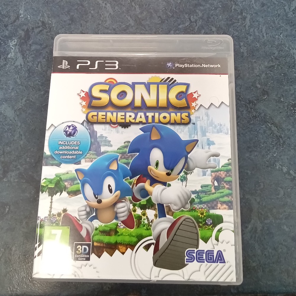 Pre-owned Sonic generations ps3 game - Own4Less
