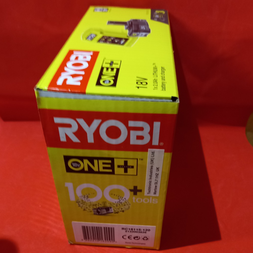 Ryobi Ryobi RC18115-120 18V ONE+ Lithium+ 2.0Ah Battery & 1.5A Charger ...