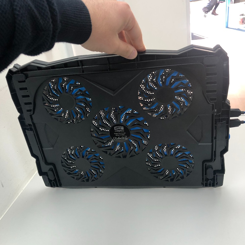 New CP3 Laptop Cooling Pad 5 Quiet Fans *new* - Own4Less