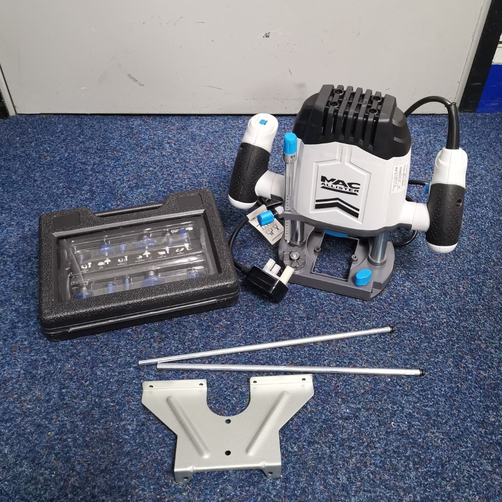 Pre-owned Mac Allister Mac Allister Router and Bits - Own4Less