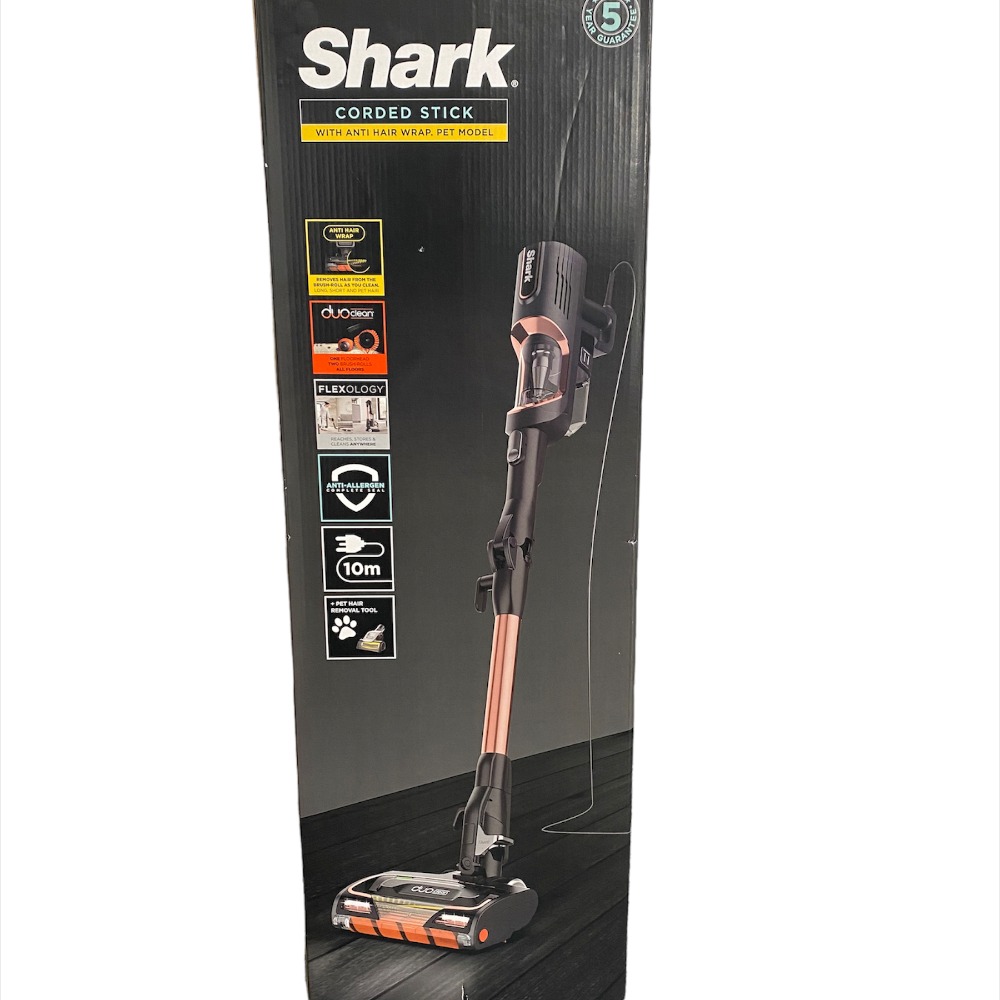 New Brand New: Shark Corded Stick Vacuum (Rose Gold) - Own4Less