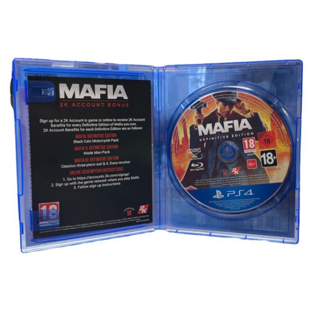 Pre-owned Mafia Definitive Edition - PS4 - Own4Less