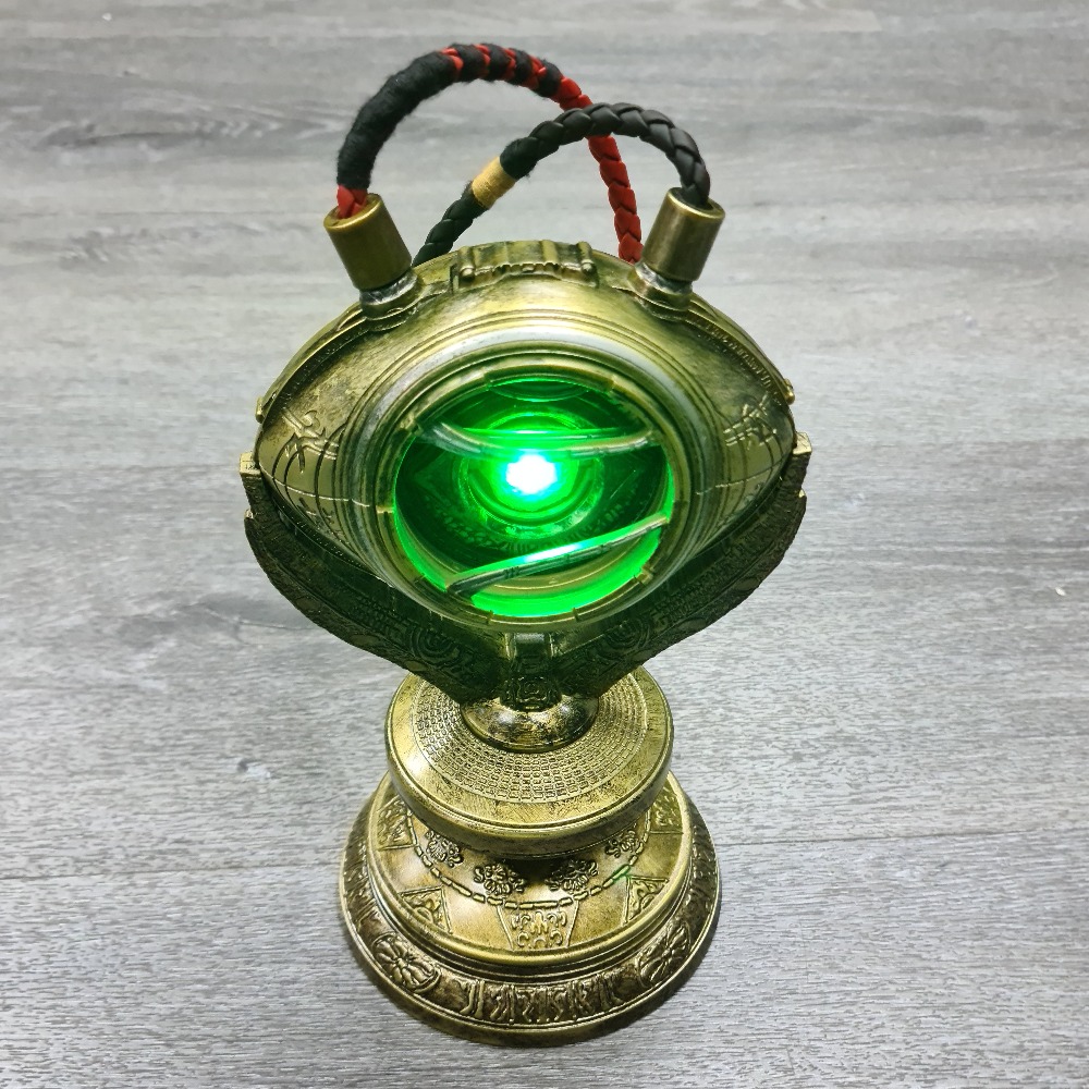 Pre-owned Marvel Legends Dr Strange Eye Of Agamotto Electronic Talisman ...