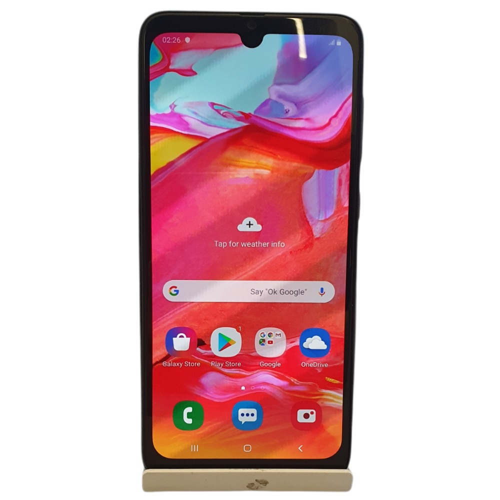 Pre-owned Samsung Galaxy A70 (Blue, 128GB, Unlocked) - Own4Less