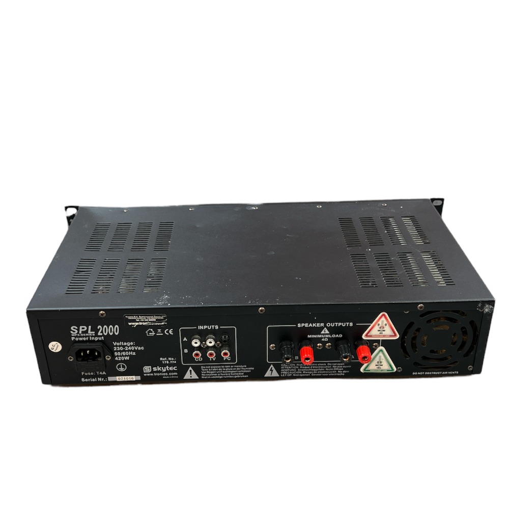 Pre-owned SPL-2000 PA Amplifier - Own4Less