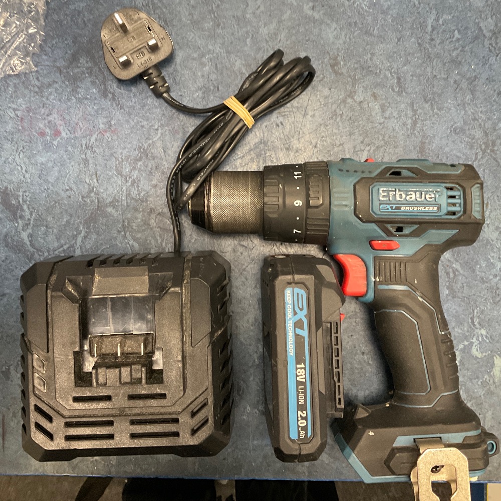 Erbauer Erbauer ecd18-li-2 drill - Own4Less