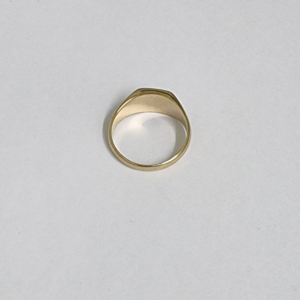 Pre-owned Clogau 9ct Yellow Gold & Rose Welsh Dragon Signet Ring Fully ...