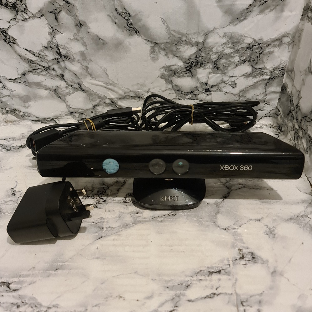 Pre-owned Microsoft Xbox 360 Kinect Bar With Power Supply - Black Fully ...
