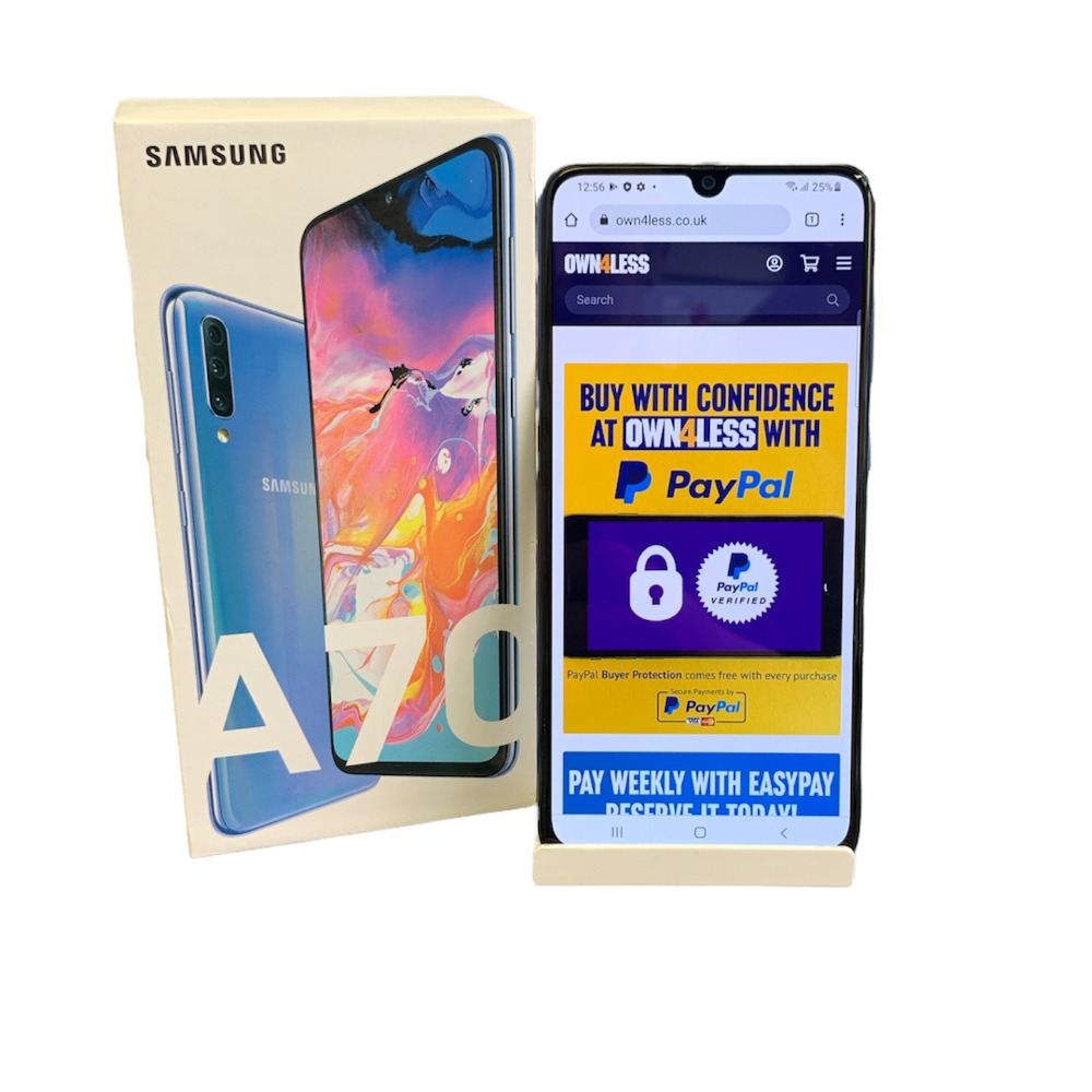 Pre-owned Samsung A70 128GB Open/Unlocked - Own4Less
