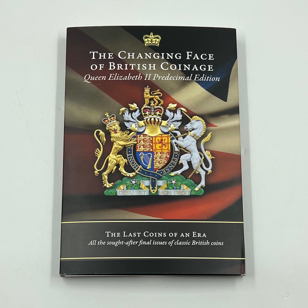 Pre-owned THE CHANGING FACE OF BRITISH COINAGE : QUEEN ELIZABETH II PREDECIMAL EDITION - Own4Less