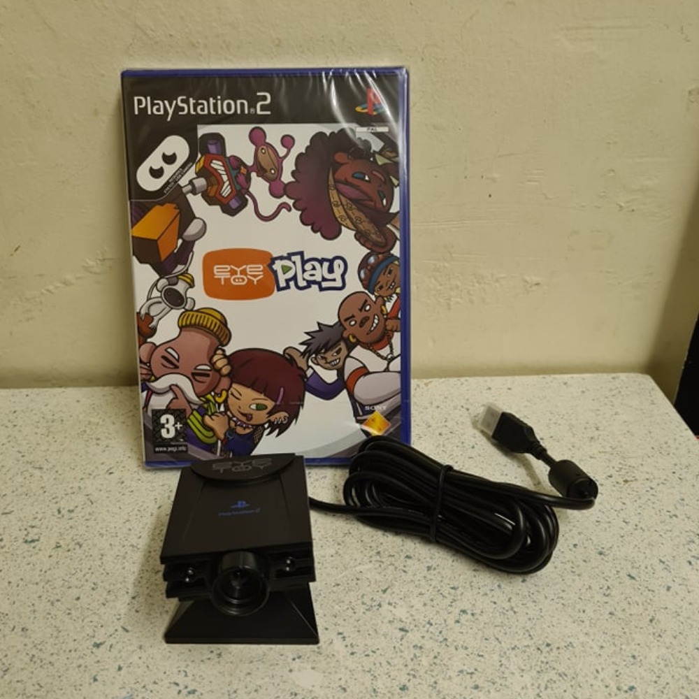 New Eye Toy Play PS2 Game and Camera - Own4Less