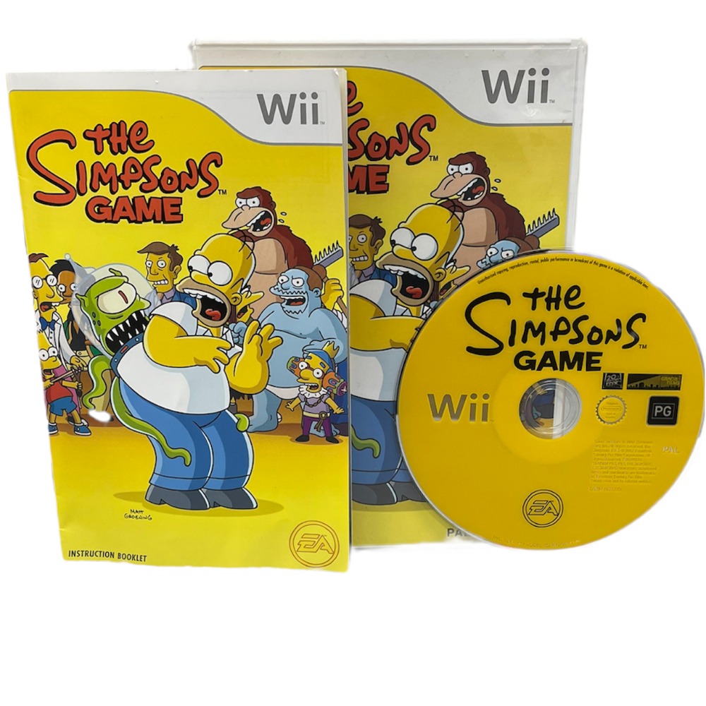 Pre-owned The Simpsons Game - Nintendo Wii - Own4Less