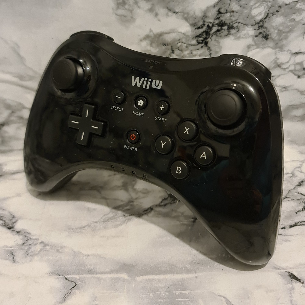 Pre-owned Genuine Nintendo Wii U Wireless Controller - Black Tested ...