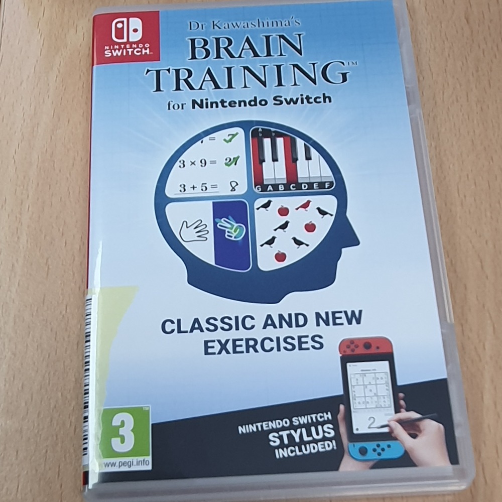Nintendo Switch Game Dr Kawashima's Brain Training - Own4Less