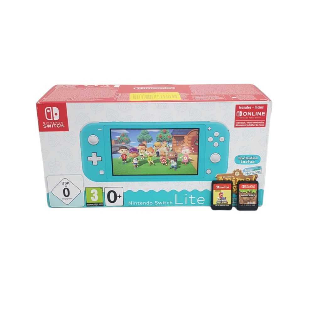 Nintendo Switch Lite Package with 2 games - Own4Less
