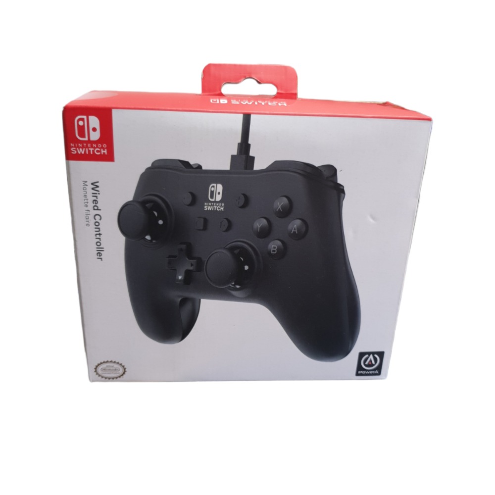 Pre-owned Nintendo Switch Controller: Black: Wired - Own4Less