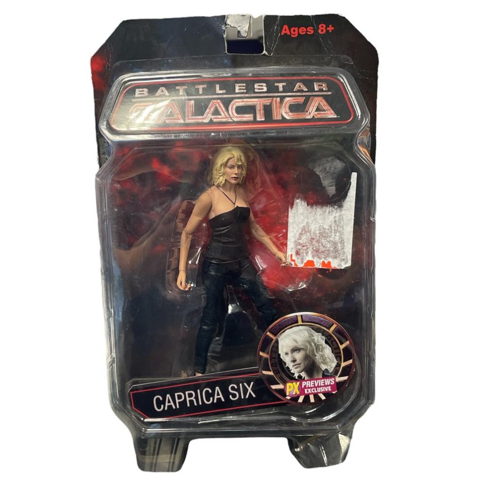 Battlestar Galactica Action Figure - Caprica Six SALE - Own4Less