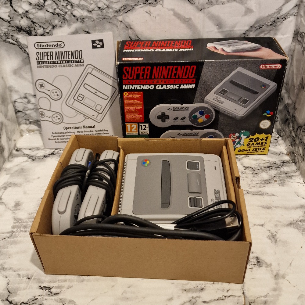 Pre-owned Super Nintendo Entertainment System - Classic Mini 21 Games ...