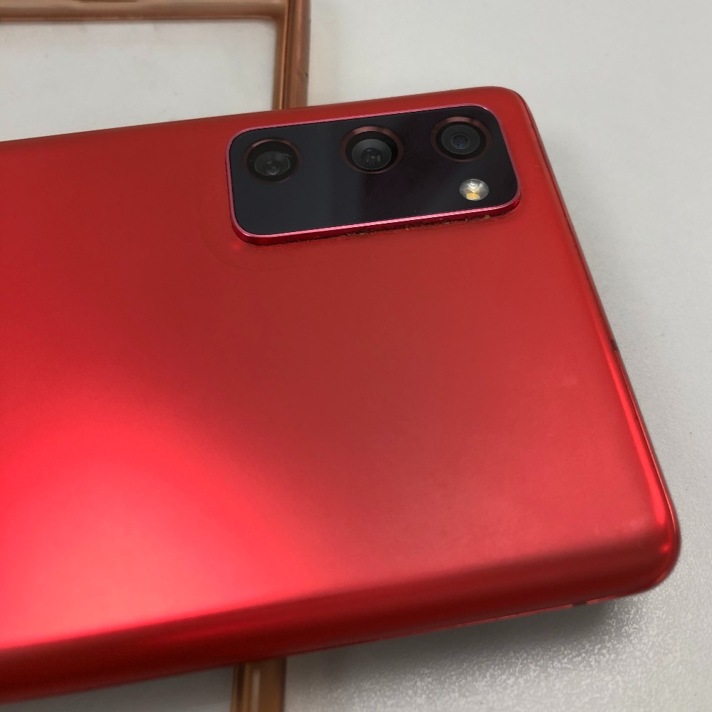 Pre-owned Samsung Galaxy S20FE Red 128GB Unlocked Dual - Sim - Own4Less