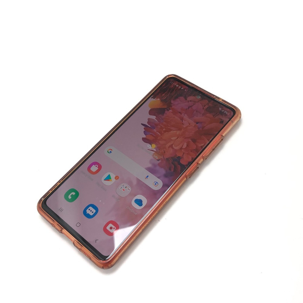 Pre-owned Samsung Galaxy S20FE Red 128GB Unlocked Dual - Sim - Own4Less