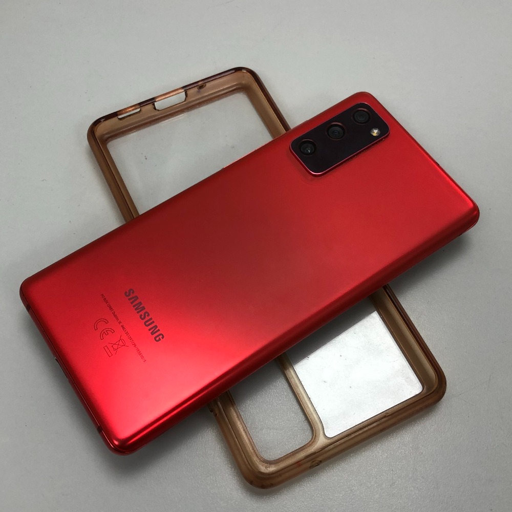 Pre-owned Samsung Galaxy S20FE Red 128GB Unlocked Dual - Sim - Own4Less